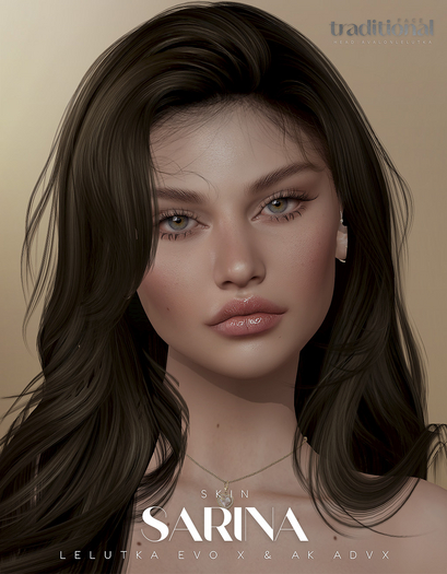 Second Life Marketplace - TF - Sarina Skin (LELUTKA EVOX) Icy